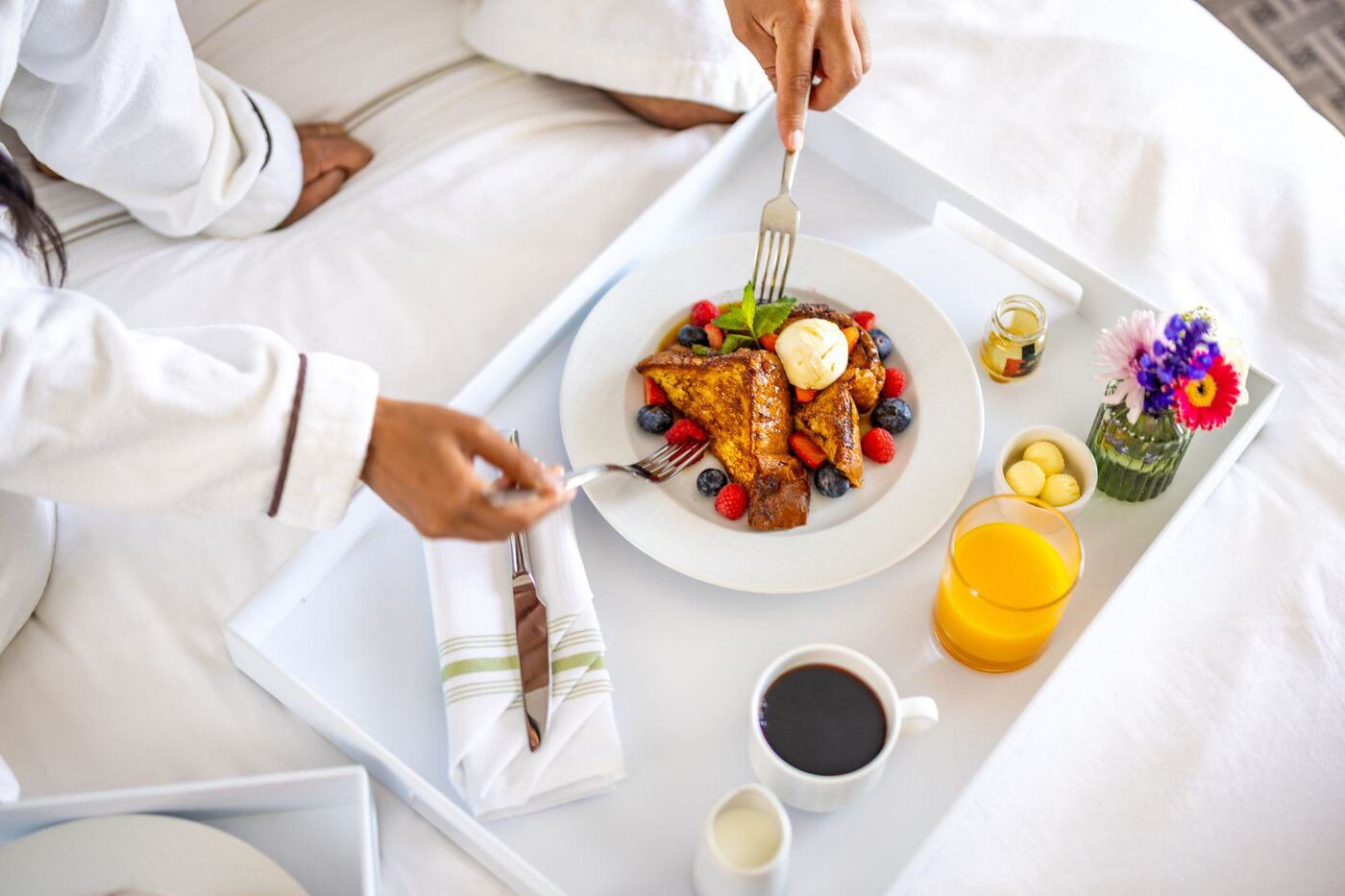In-Room Dining | The Meritage Resort and Spa